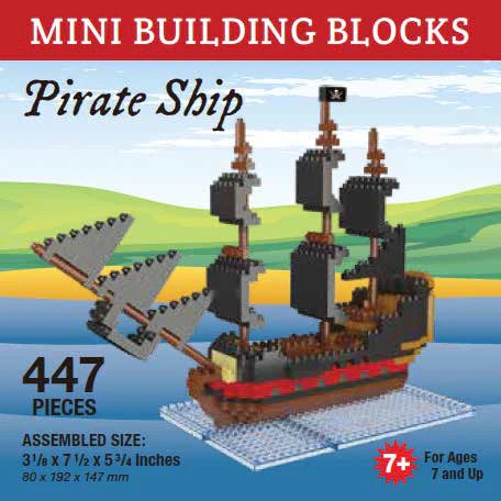 Mini Blocks - Pirate Ship – Mystic Seaport Museum