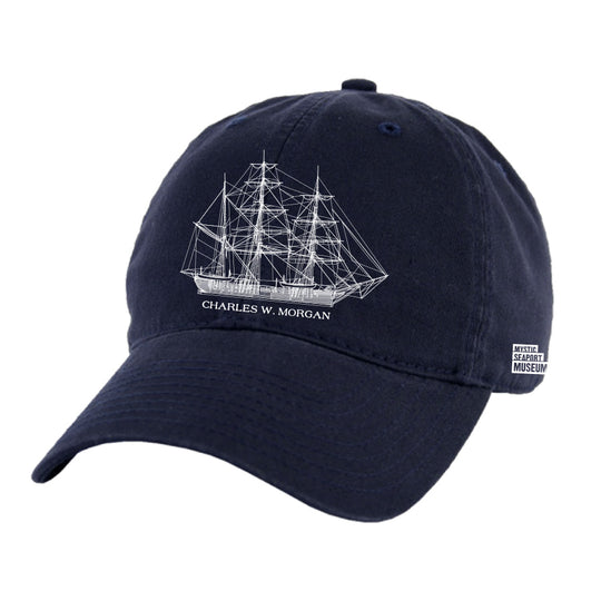 Adult Navy CHARLES W. MORGAN Cap – Mystic Seaport Museum